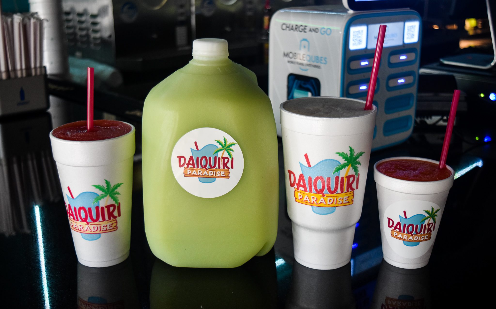 Menu/Specials - Daiquiri Paradise - Daiquiri Paradise